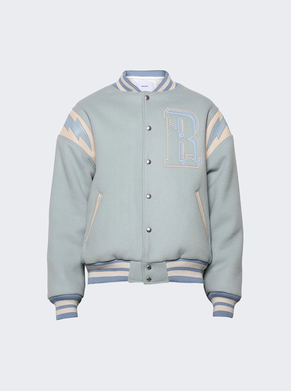 RHUDE LIGHTNING VARSITY JACKET – TheLuxeLend